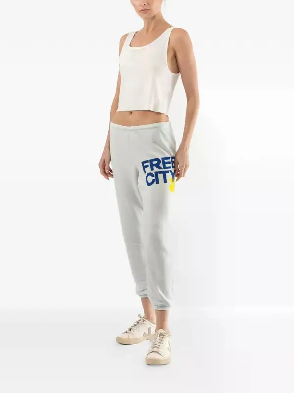 FREECITY Logo-print Track Pants