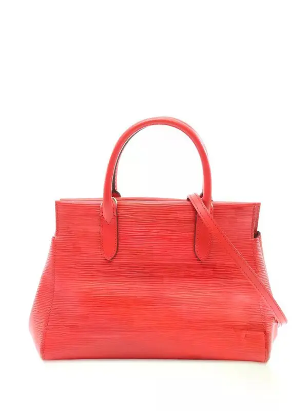 LOUIS VUITTON 2014 Epi Marly Bb Satchel - Red