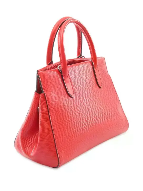 LOUIS VUITTON 2014 Epi Marly Bb Satchel - Red