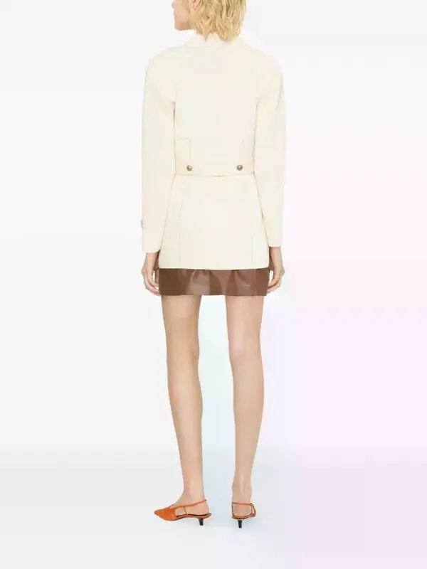 Gucci Double-breasted Knitted Blazer