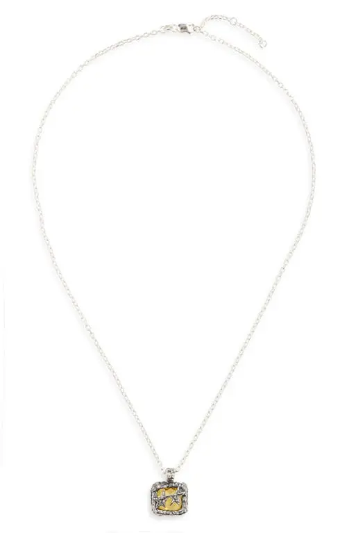 TWOJEYS Due Stelle Icon Pendant Necklace - Silver