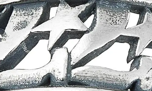 TWOJEYS 777 Stars Sterling Ring