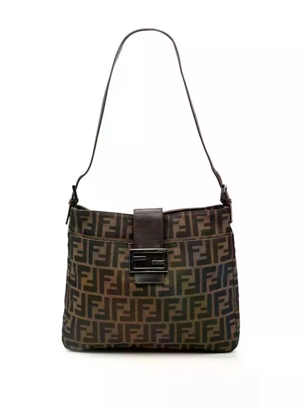 Fendi 20th Century Zucca Canvas Shoulder Bag