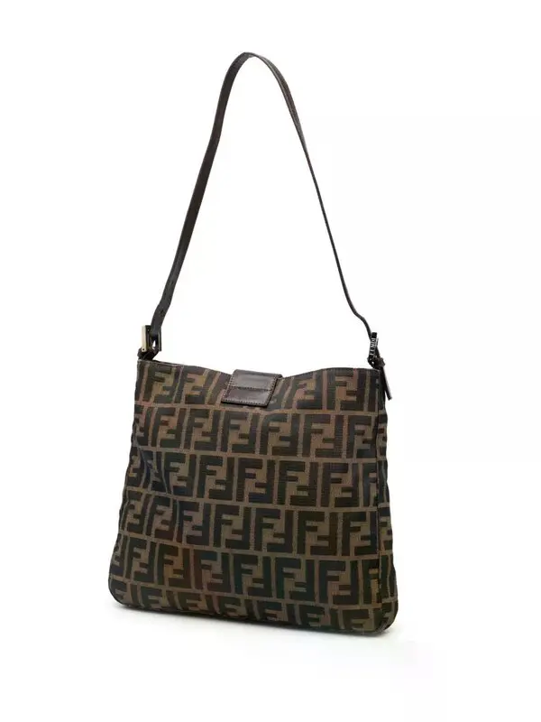 Fendi 20th Century Zucca Canvas Shoulder Bag
