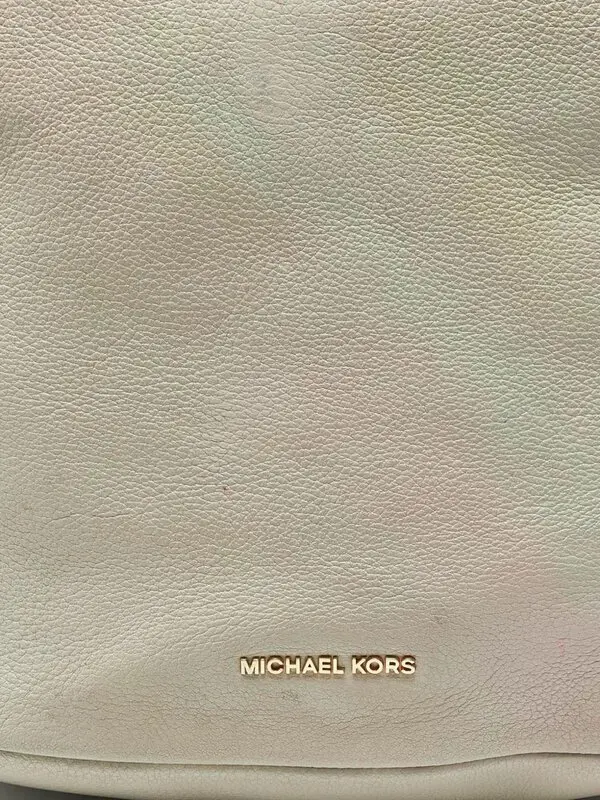 Michael Kors Leather Shoulder Bag - Neutrals