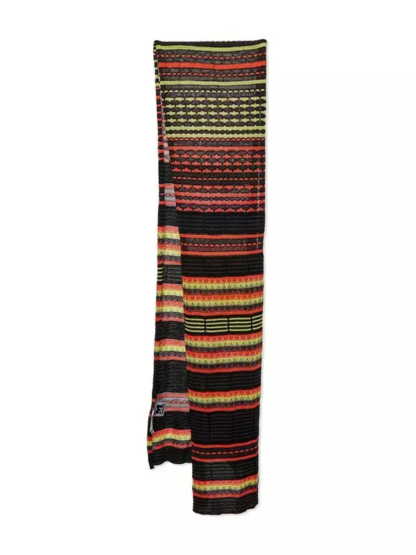 Missoni Cotton Scarf - Black