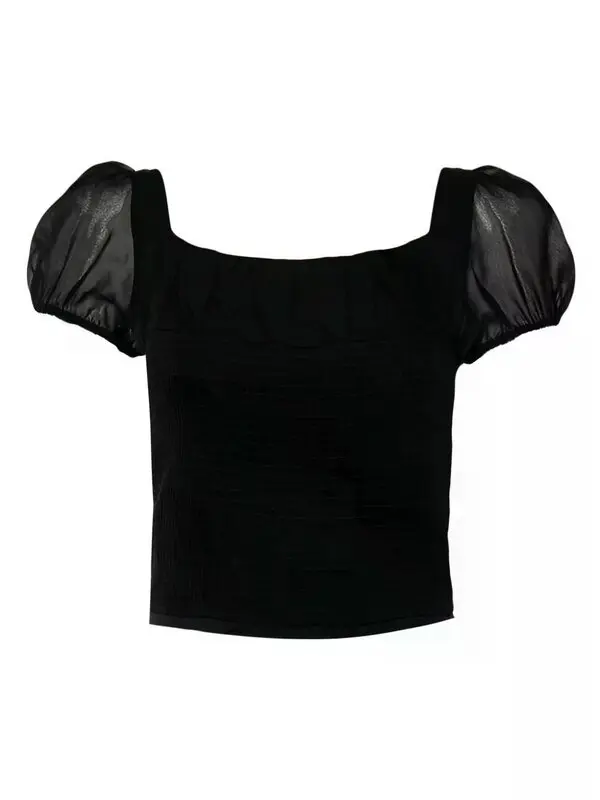 Emporio Armani Puff-sleeved Top