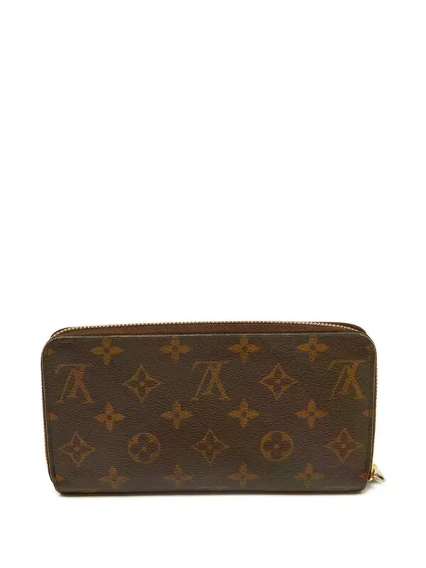 LOUIS VUITTON 2018 Zippy Monogram Wallet - Brown