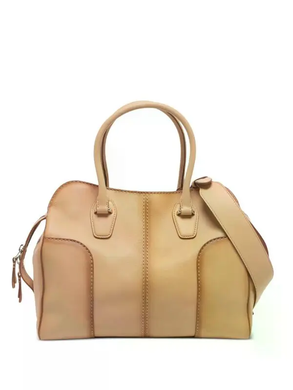 TOD'S Large Sella Leather Tote Bag