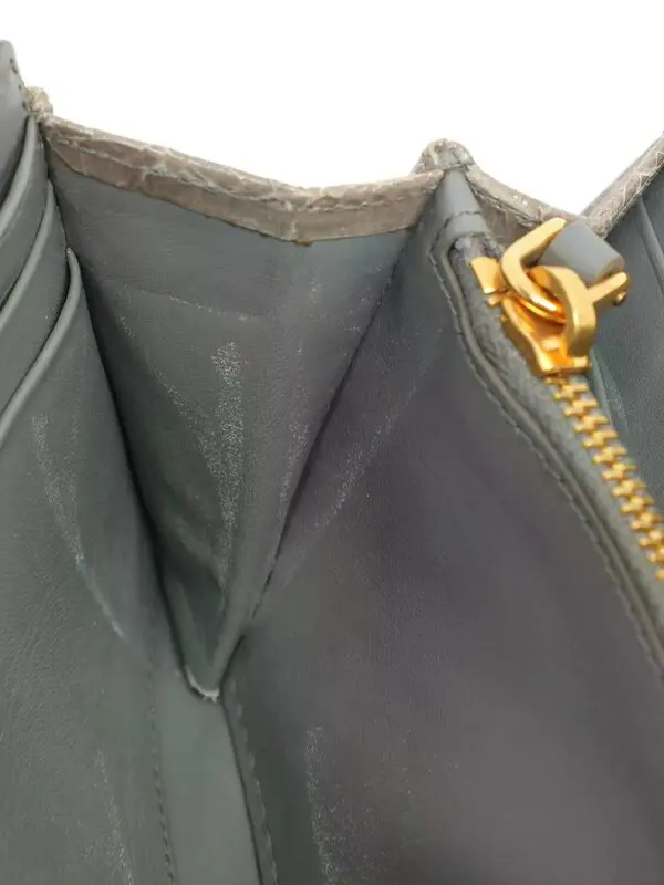 Miu Miu Embossed Zip-fastening Wallet