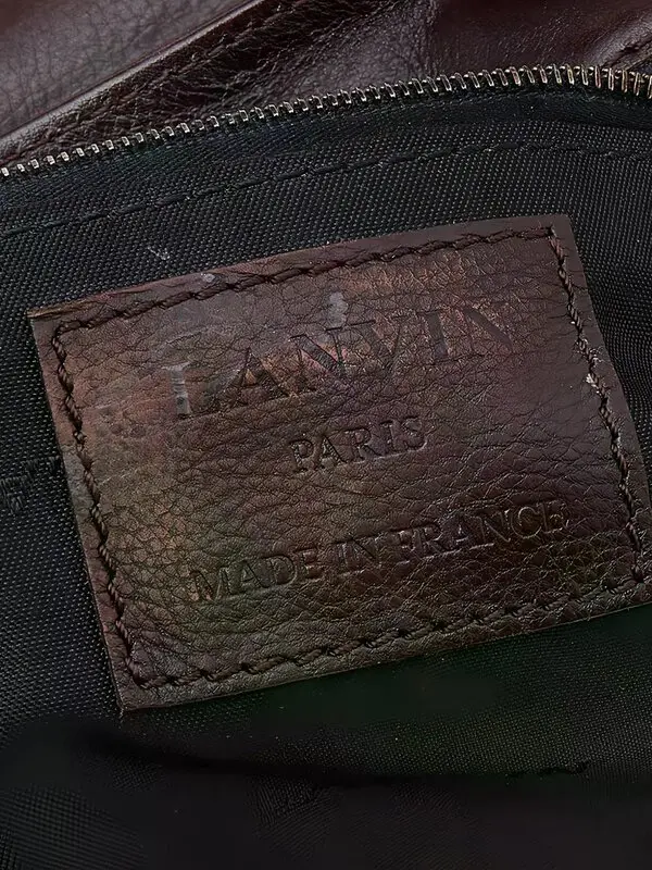 LANVIN Leather Shoulder Bag
