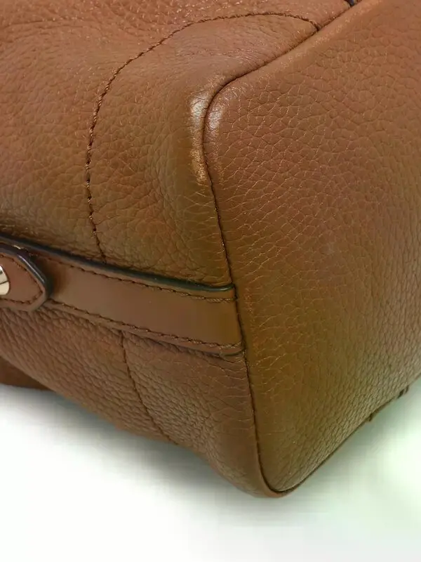 Michael Kors Leather Ginger Tote Bag