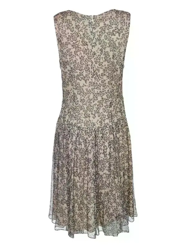 Max Mara Silk Printed Mini Dress