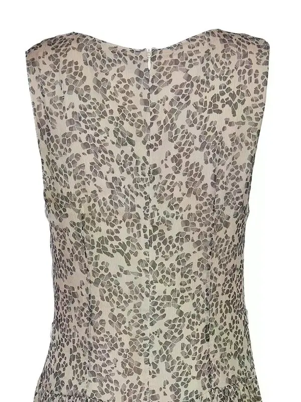 Max Mara Silk Printed Mini Dress