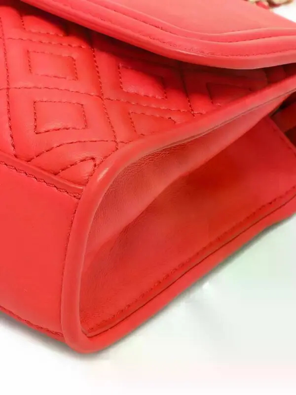 Tory Burch Fleming Quilted Leather Crossbody