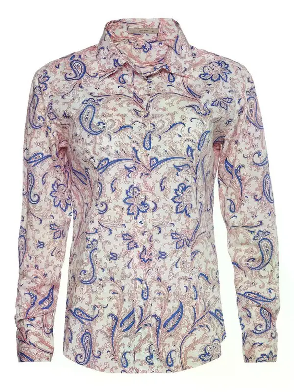 Etro Paisley Print Long-sleeve Shirt