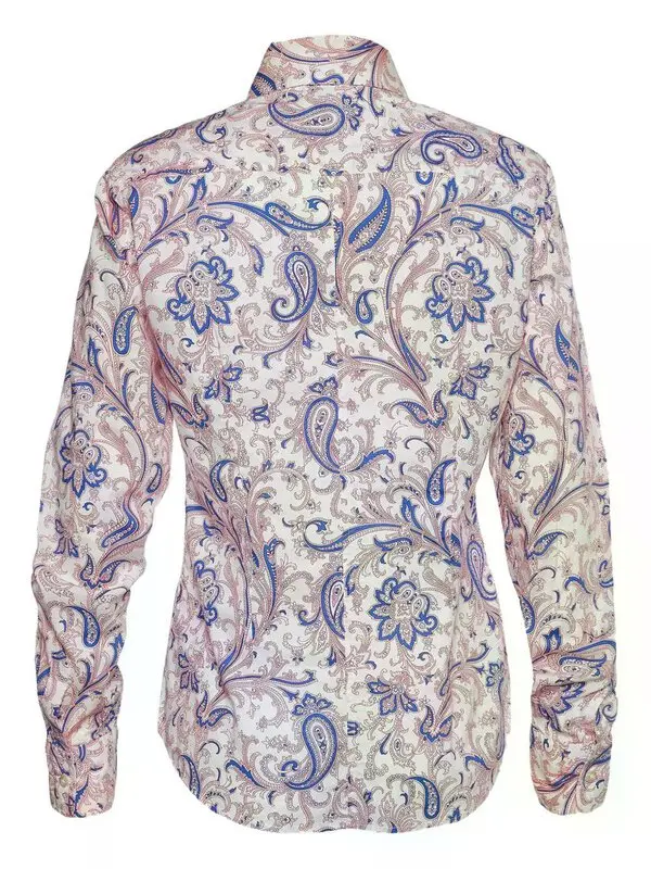 Etro Paisley Print Long-sleeve Shirt