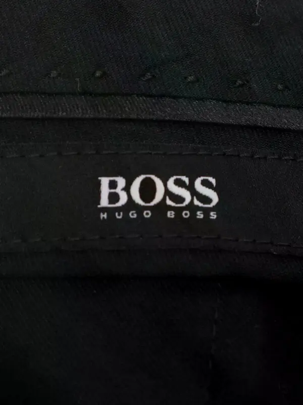 BOSS Virgin-wool Tailored Trousers