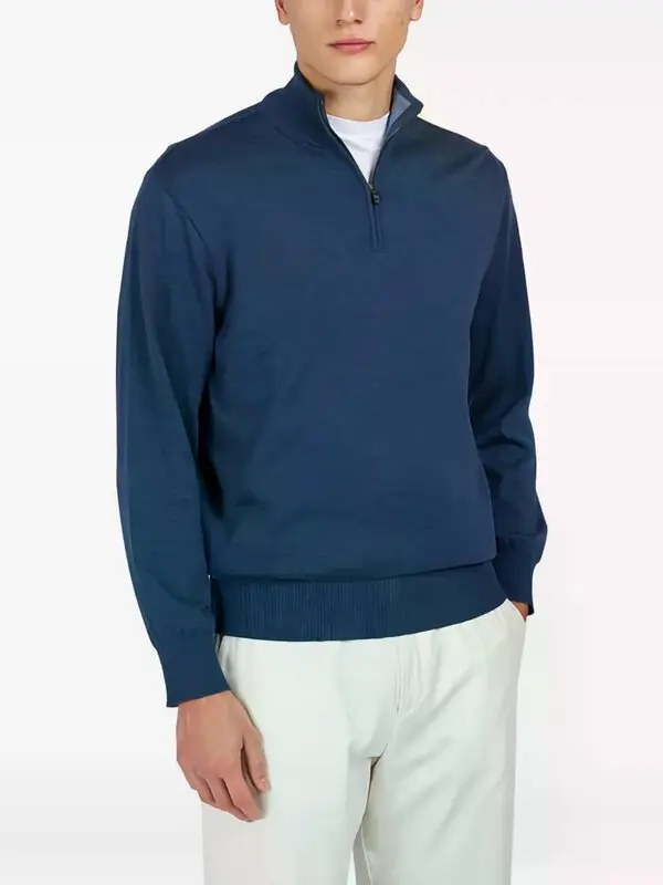 Paul & Shark X-soft Half-zip Sweater