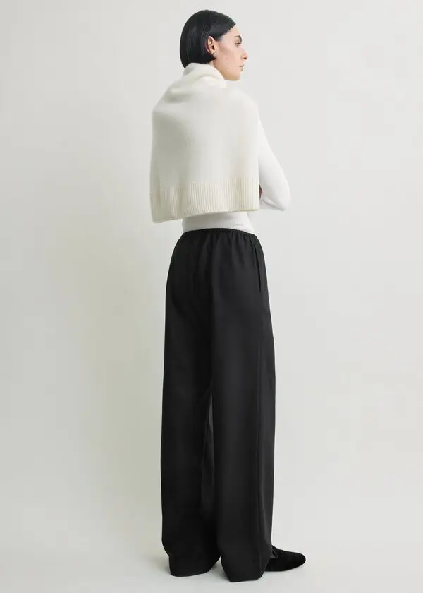TOTEME Cashmere-wool Blend Trousers