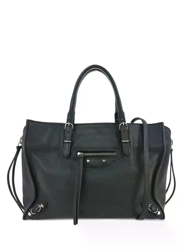 Balenciaga 2017 Papier Tote Bag - Black