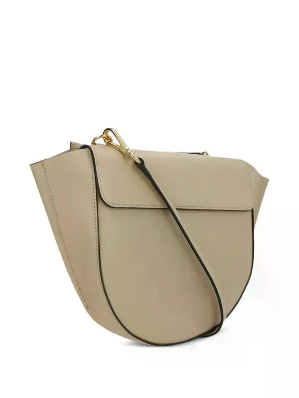 WANDLER Small Hortensia Leather Tote - Neutrals