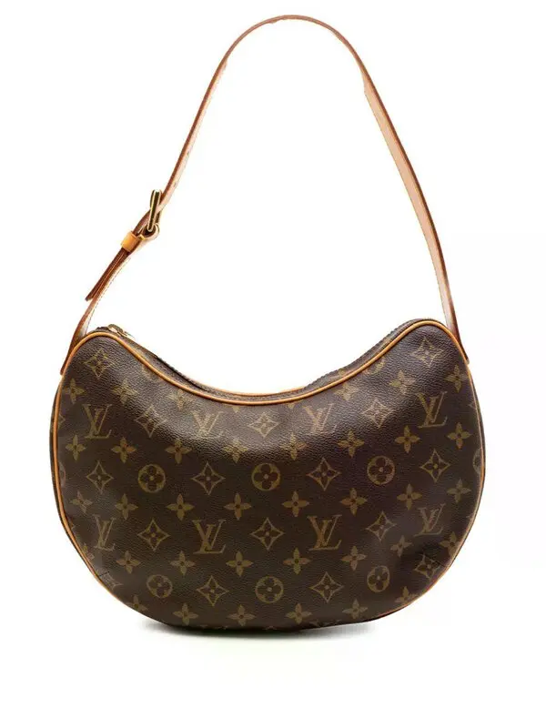 LOUIS VUITTON 2002 Monogram Croissant Mm