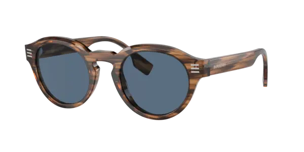 Burberry Round Frame Sunglasses - Dark Blue