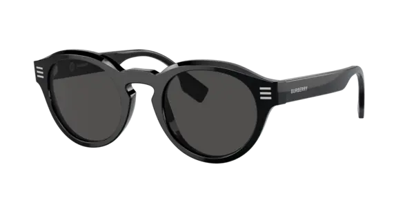 Burberry Round Frame Sunglasses - Dark Grey