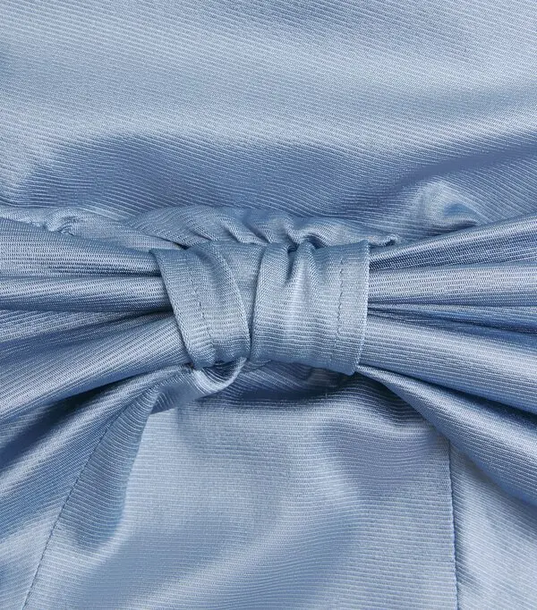 Victoria Beckham Satin Twist-waist Gown