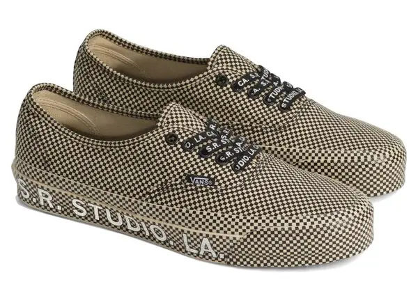 VANS Authentic 44 S.r. Studio La. Ca. Microcheckin - Black/beige
