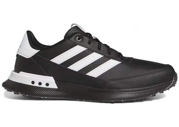 Adidas S2g Spikeless Leather 24 Golf - Black/grey Four/iron Metallic
