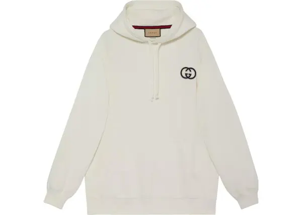 Gucci Interlocking G Drawstring Hoodie
