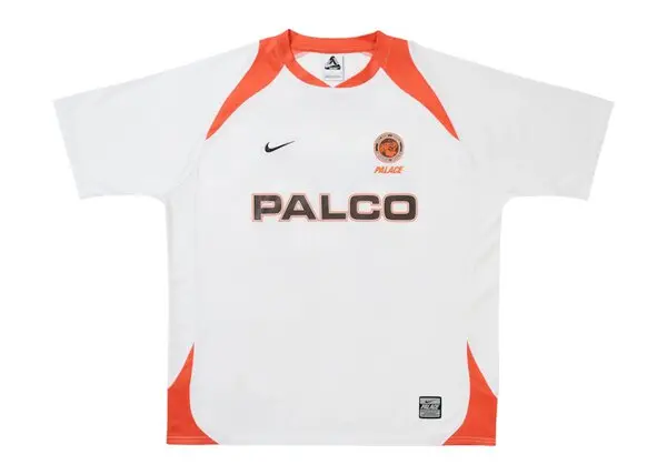 PALACE Nike Shop Jersey - White/orange