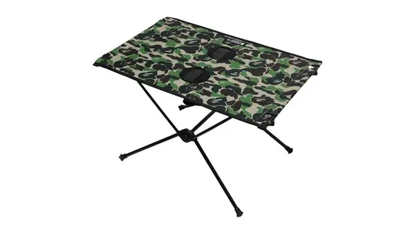 A BATHING APE X Helinox Abc Camo One Hard Top Table