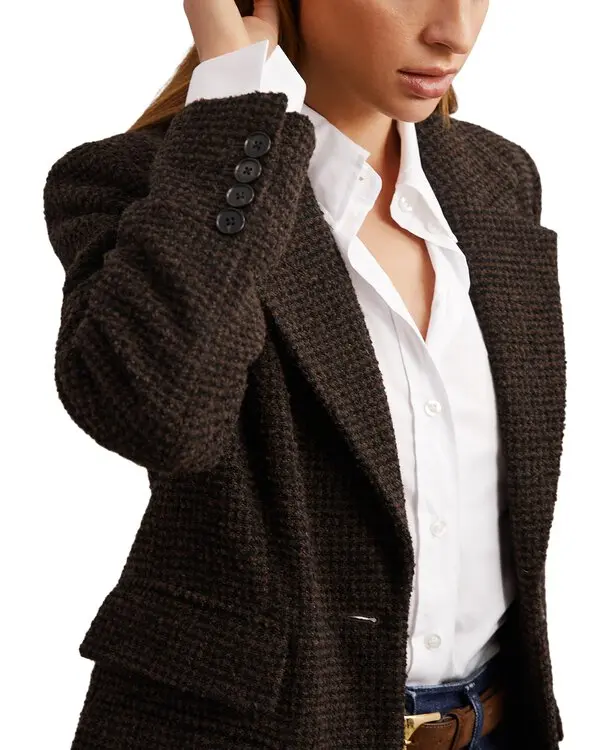 REISS Check Coat