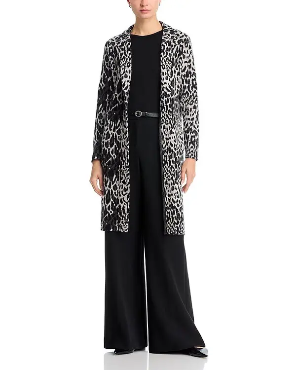 SIONI Jacquard Duster Jacket