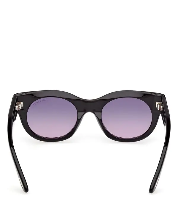 TOM FORD Round Frame Sunglasses