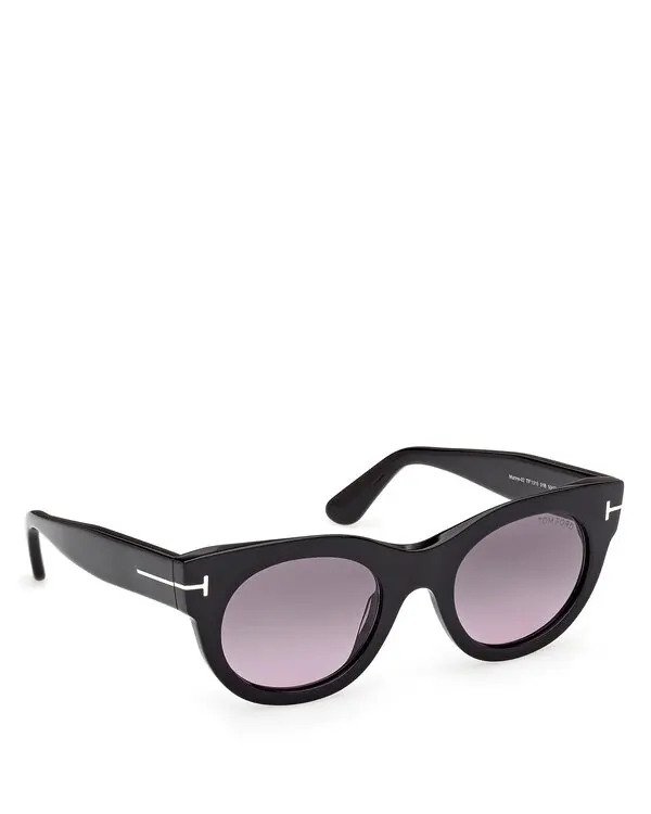 TOM FORD Round Frame Sunglasses