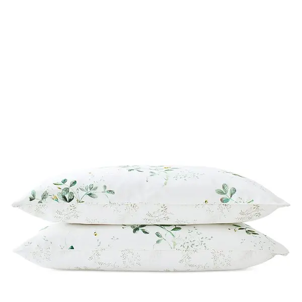 CHRISTY Peashoots Pillowcase Pair, King - Sage Green