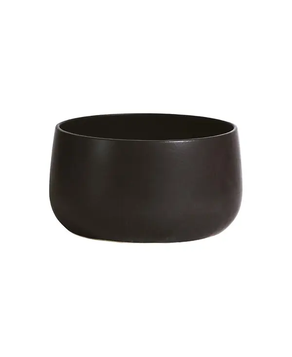 GHARYAN STONEWARE Serving Bowl - Matte Black