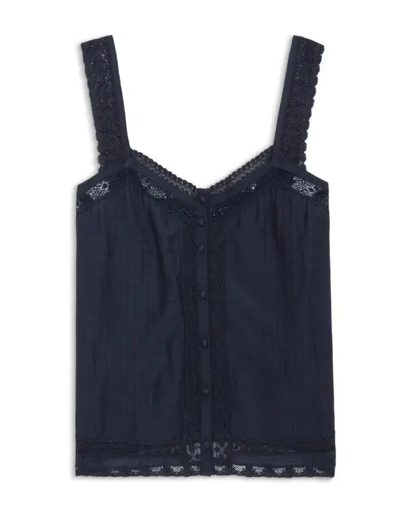 Zadig&Voltaire Celite Tomboy Top - Encre