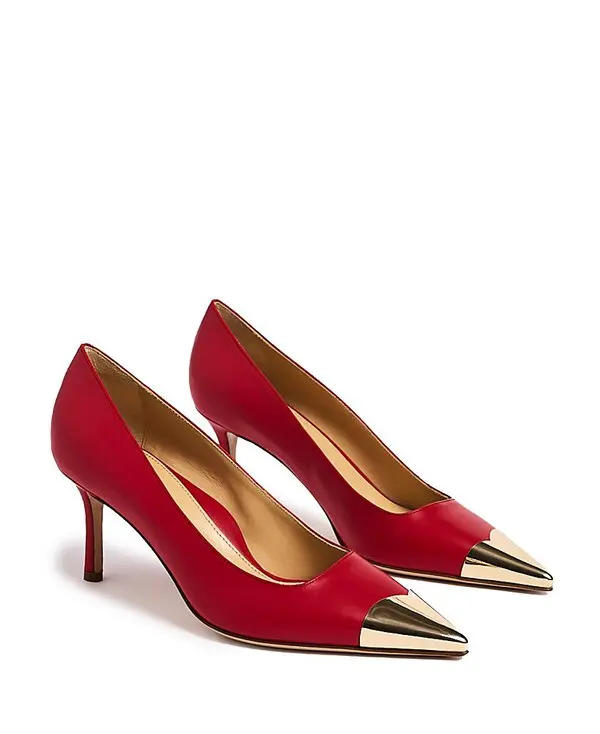 Marion Parke Nappa Ava Pump - Lipstick Red