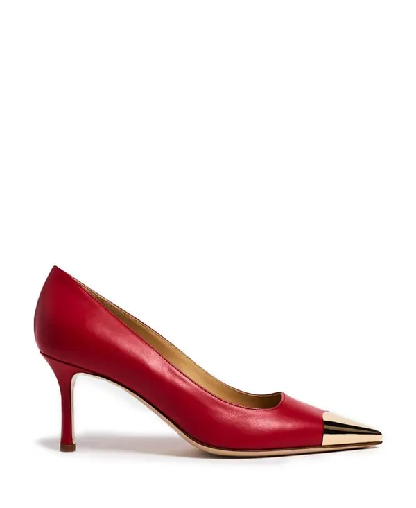Marion Parke Nappa Ava Pump - Lipstick Red