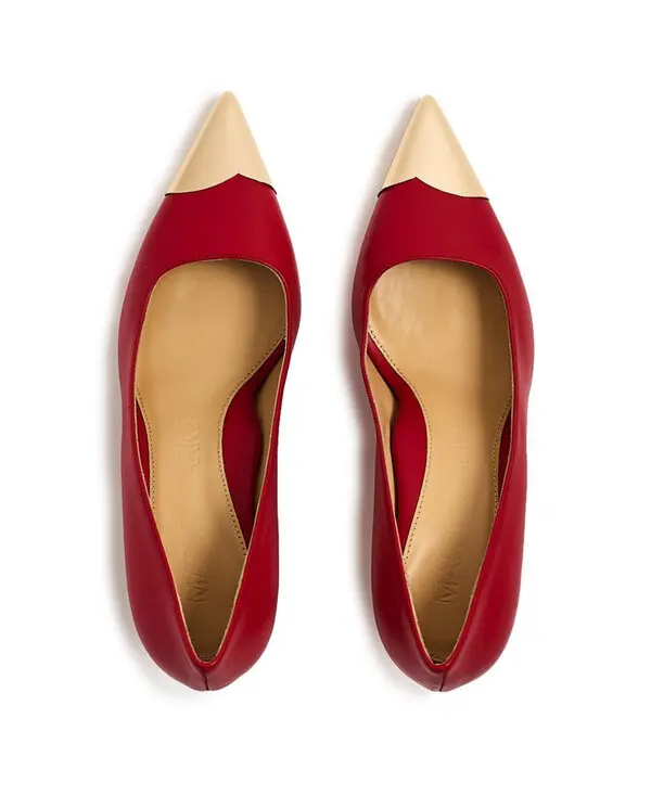 Marion Parke Nappa Ava Pump - Lipstick Red
