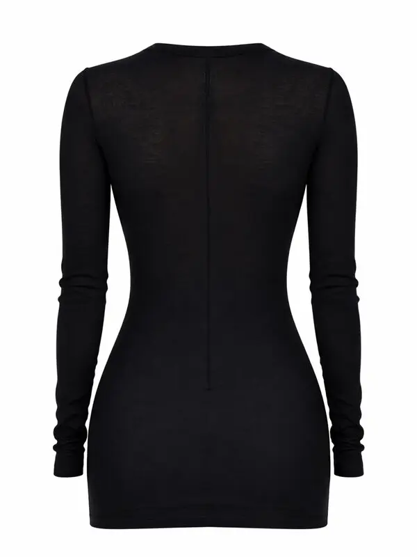 Rick Owens Long-sleeved T-shirt - Black