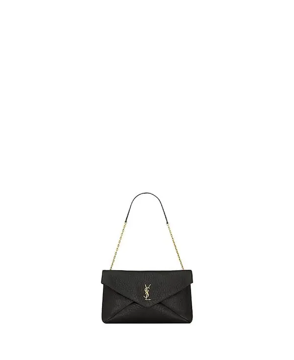 Saint Laurent Cassandre Large Pouch On Chain