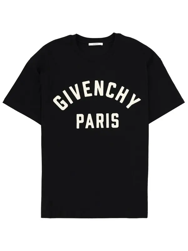 Givenchy T-shirt With Logo - Black