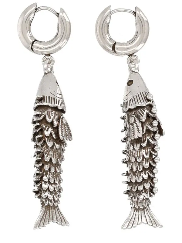 Isabel Marant River Dangle Earrings - Silver