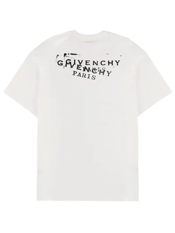 Givenchy Logo Print T-shirt - White